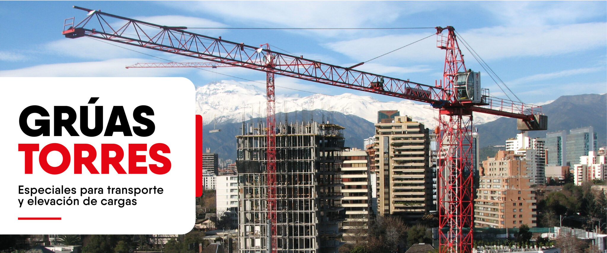 Gruas torre – Servicios Pingon Chile